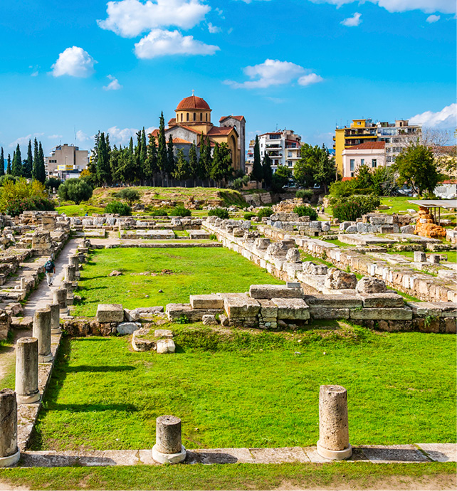 Extraordinary ancient monuments in Athens