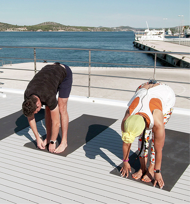 Fitness & Wellness | Yacht Cruise Gym & Spa - Emerald Cruises